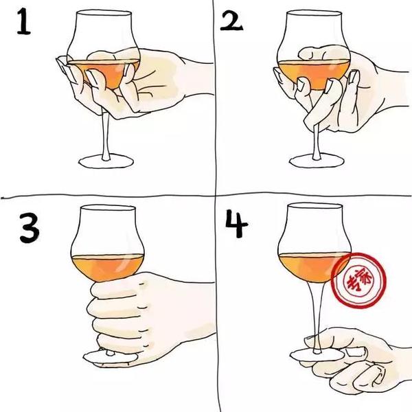 葡萄酒、威士忌和白兰地的持杯姿势差距这么大? 知乎