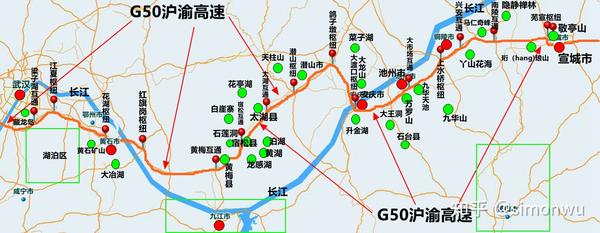 自驾美丽公路☛沿着高速去旅行 长江姊妹花G42+G50