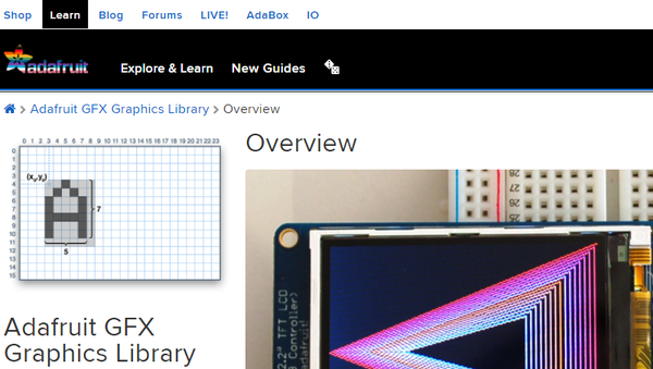 Adafruit GFX Library字体规范 - 知乎
