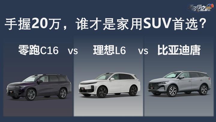 手握20万，零跑C16、理想L6、比亚迪唐，谁才是家用SUV首选？ - 知乎