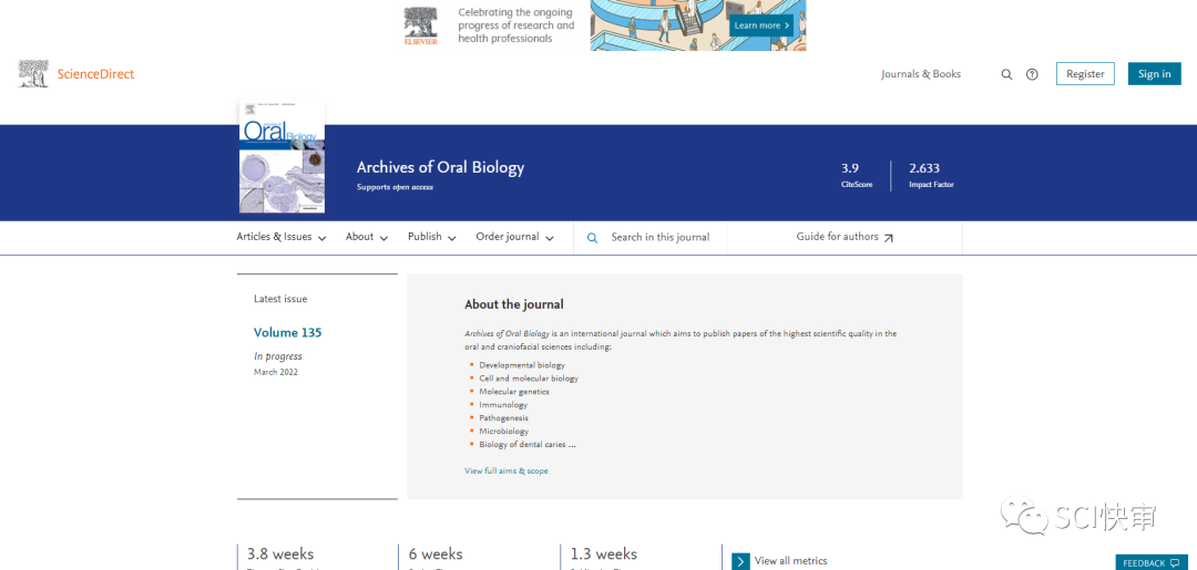 影响因子为：2.633，JCR2区，1-3个月左右接受，无版面费！ - 知乎