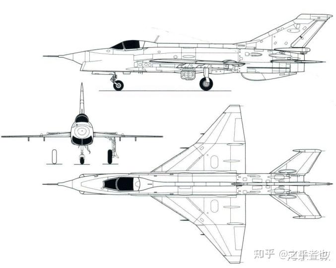 二代机中的王者，装备以色列雷达，歼7FS首次拥有超视距拦射能力 - 知乎