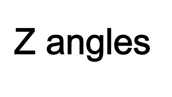 Z angles - 知乎