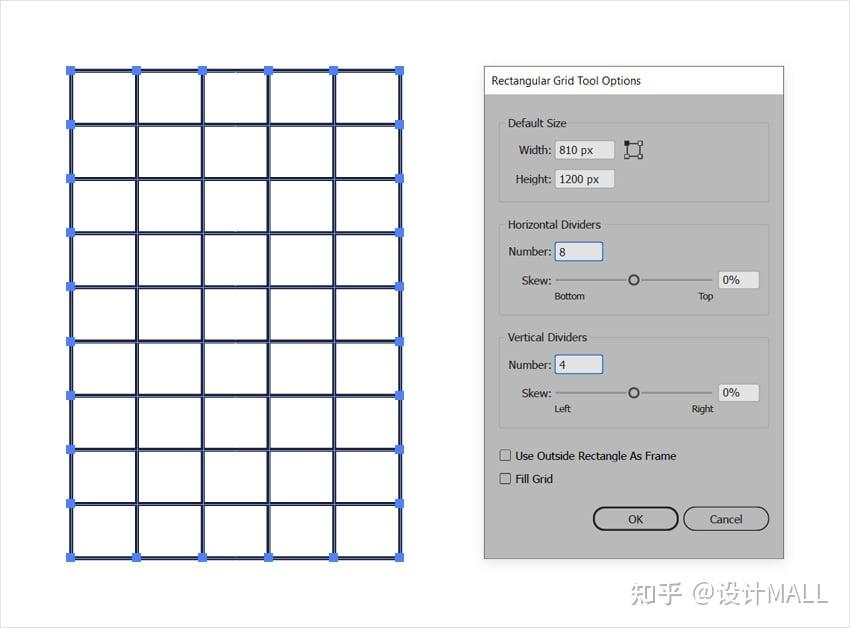 如何在 Illustrator 中制作网格 - 知乎