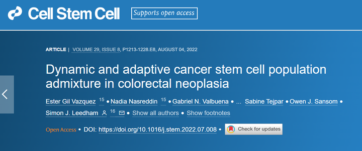 Cell Stem Cell | ISH、mIHC、scRNA-seq多技术确定“干细胞指数”——结肠癌化疗响应潜在评估指标 - 知乎