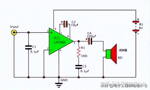 什么是LM386芯片？LM386引脚图及功能讲解，几分钟，带你搞定LM386 - 知乎