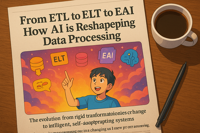 从 ETL 到 ELT 再到 EAI：AI 如何重塑数据处理 - 知乎