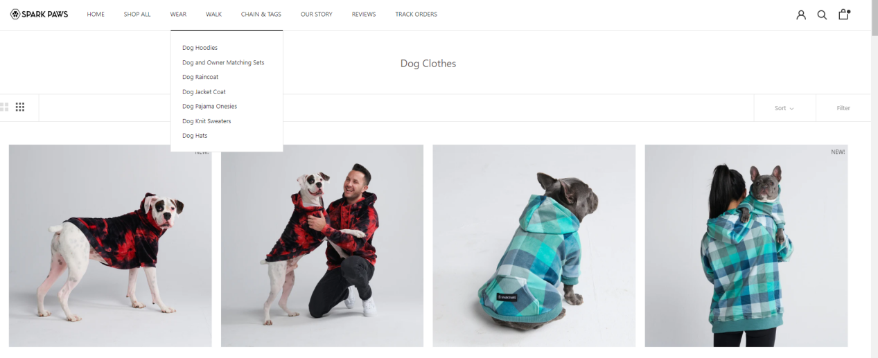 独立站优秀案例分析：宠物服饰品牌SparkPaws是如何打动铲屎官的？ - 知乎