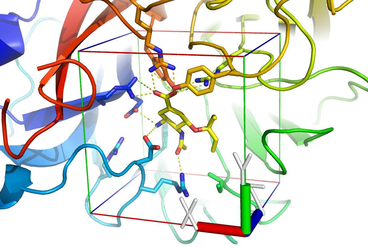 PyMOL 插件教程 | 使用 GetBox 快速生成分子对接盒子 - 知乎