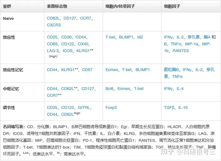 干货 | 11种免疫细胞常用的流式标记物汇总 - 知乎