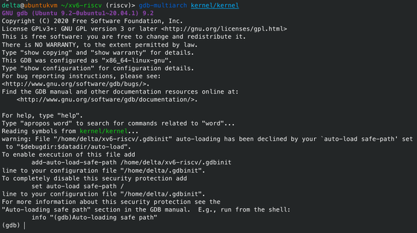 从零开始使用Vscode调试XV6 - 知乎