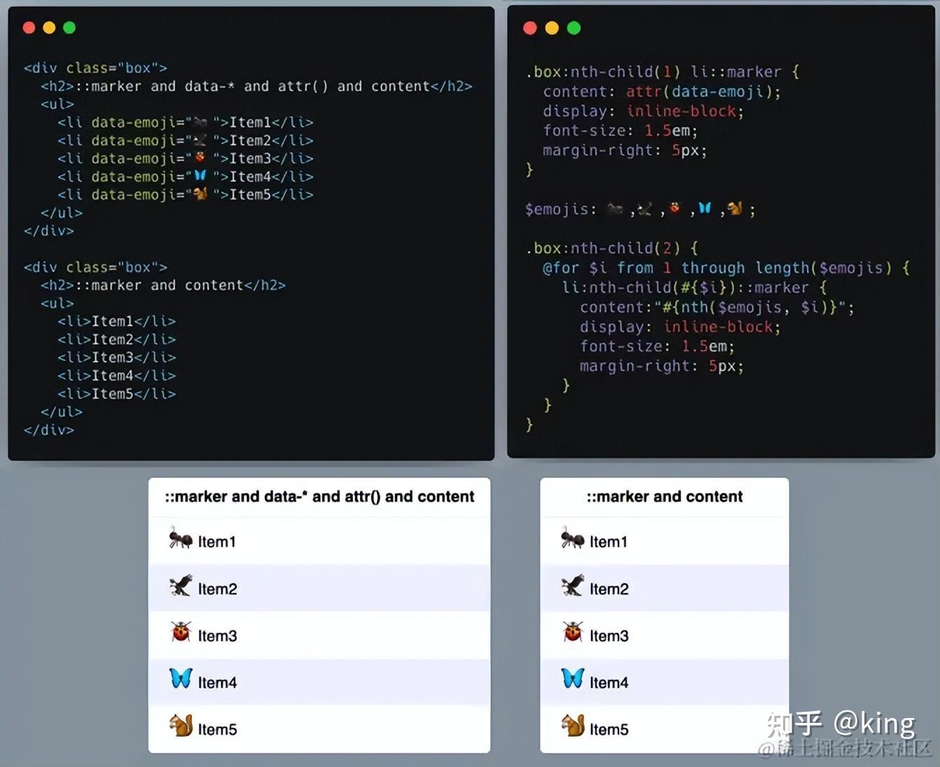 聊聊 CSS 的 ::marker - 知乎