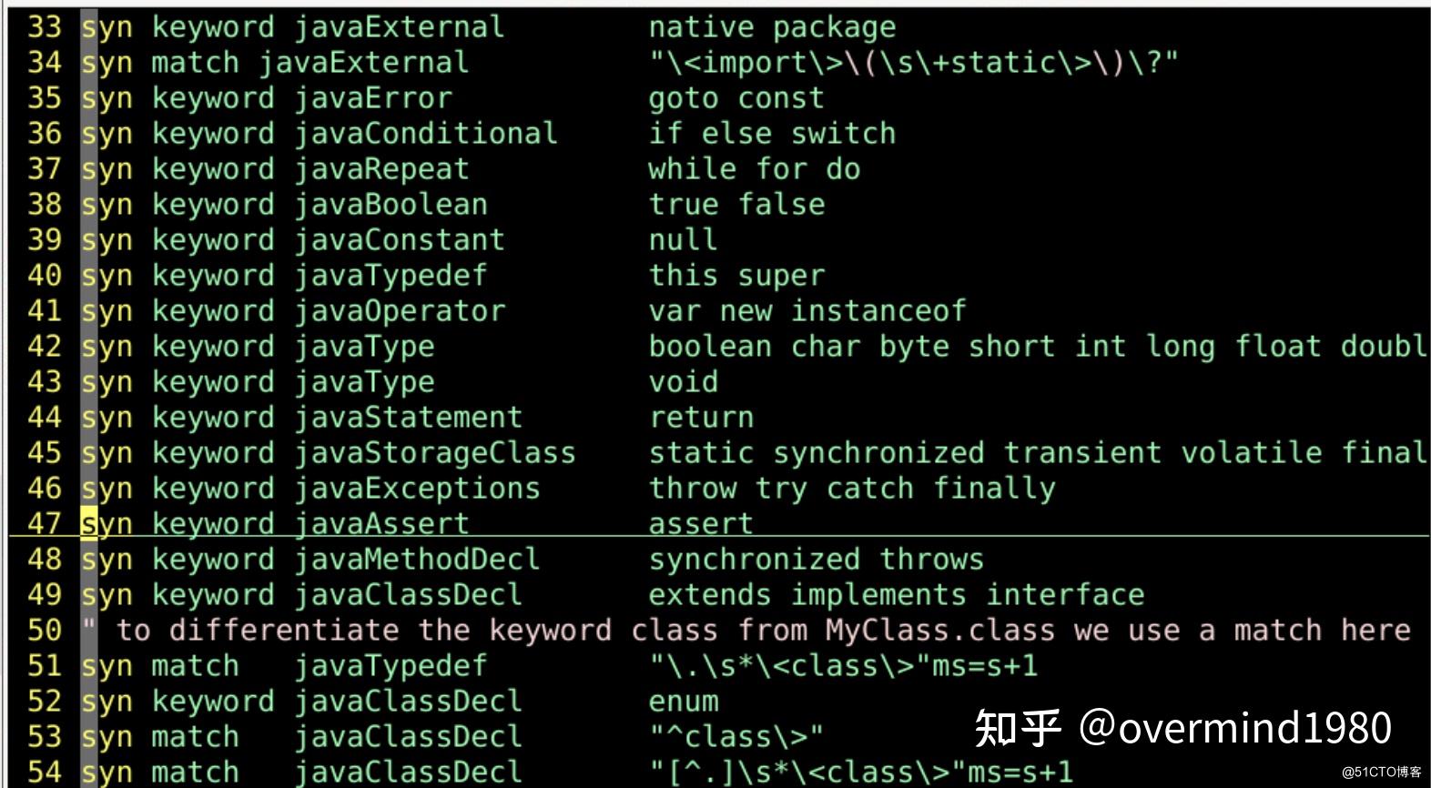 oeasy教您玩转vim - 90 - # 语法定义syntax - 知乎