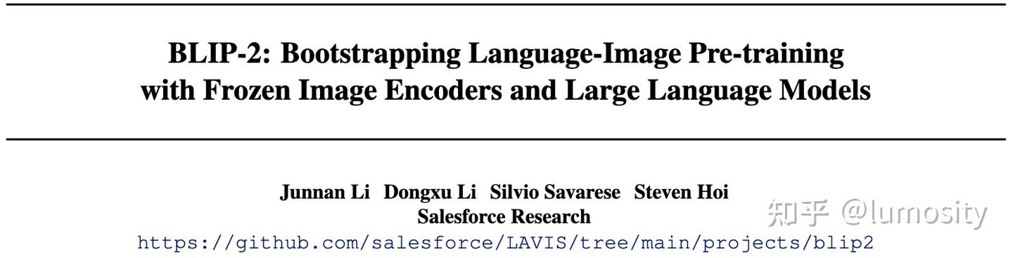 多模态理解-BLIP系列：BLIP, BLIP-2, InstructBLIP - 知乎