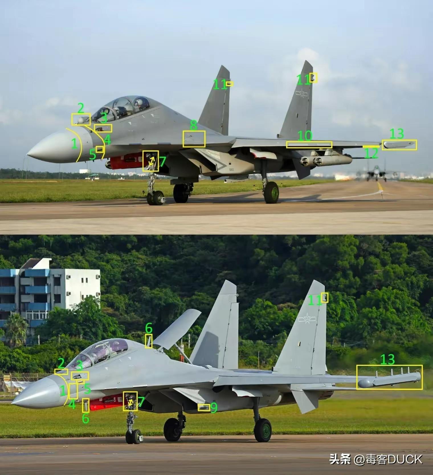 太平洋西岸最大的作战型电子战飞机——歼-16D - 知乎