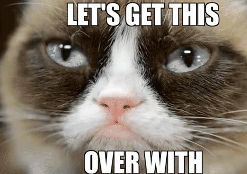 just to get it over with - 知乎