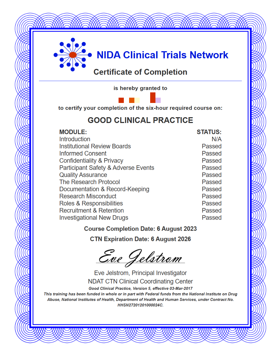 GCP证书考试及取证流程-NIDA颁发 - 知乎