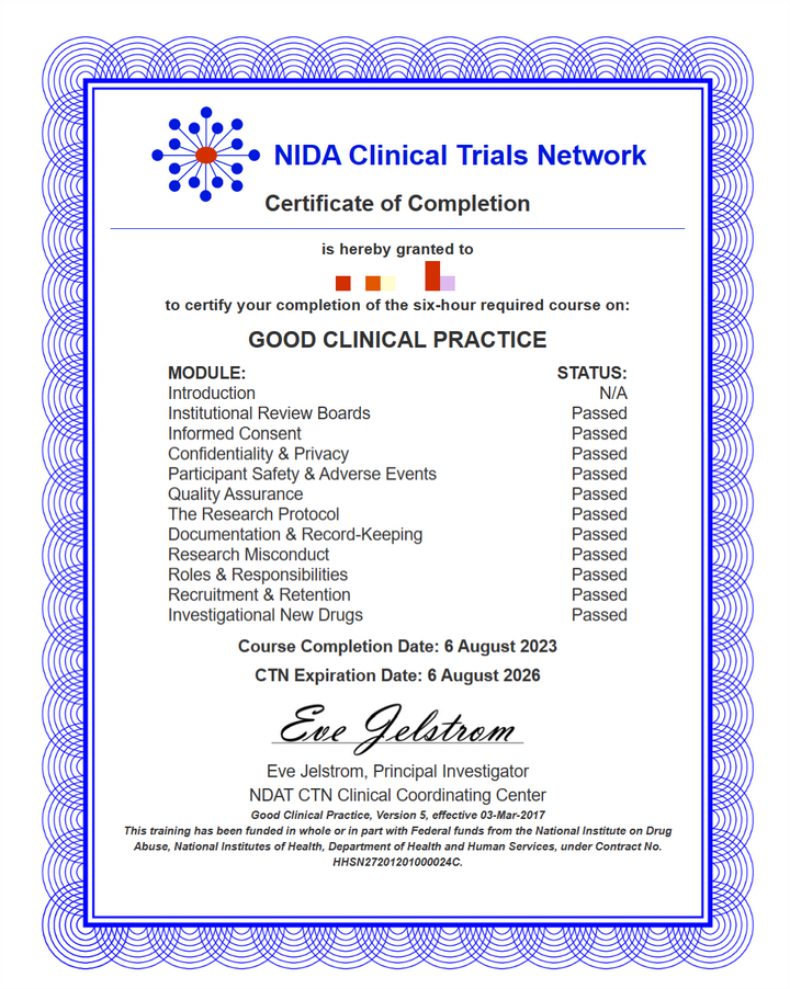 GCP证书考试及取证流程-NIDA颁发 - 知乎