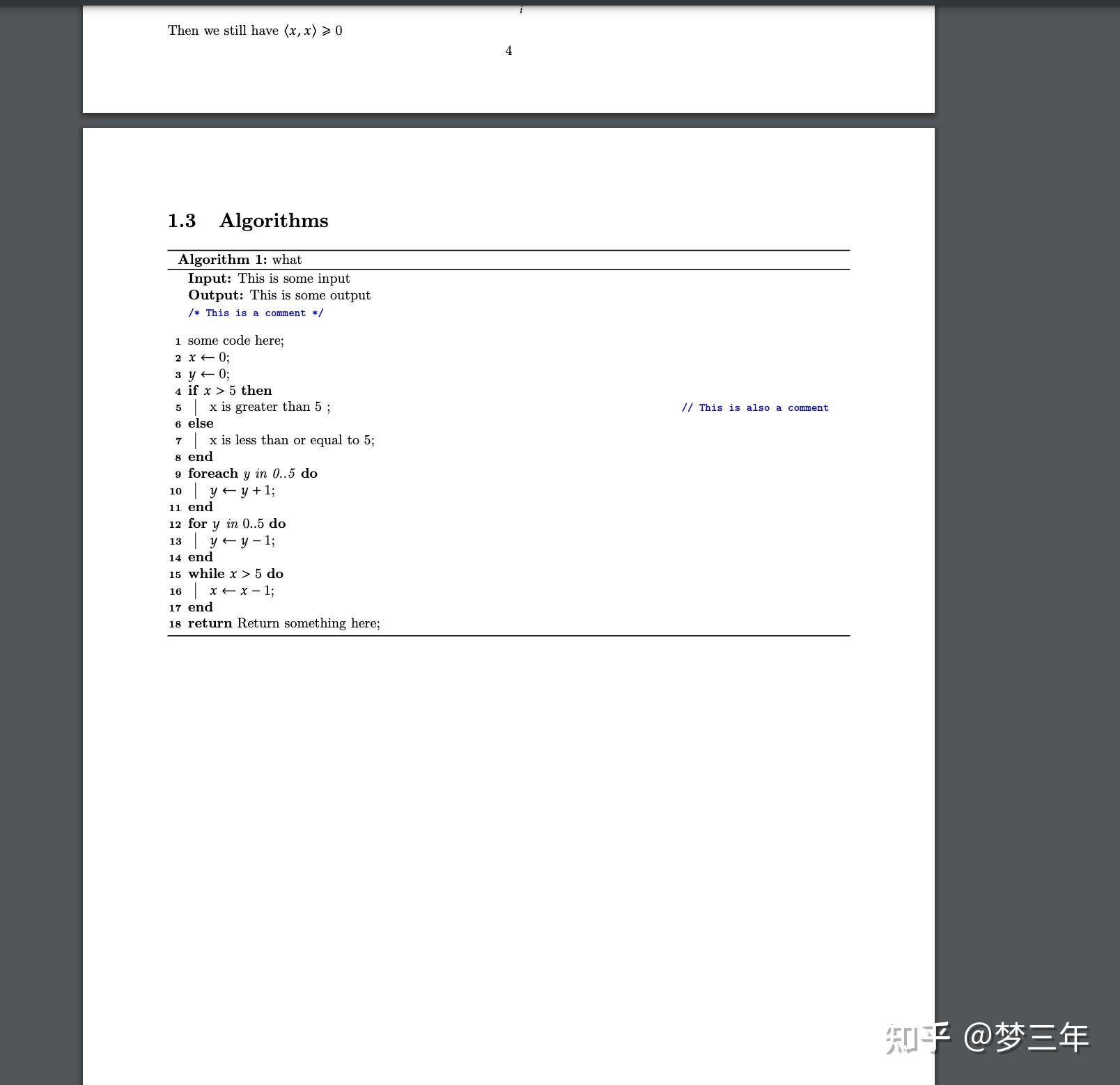 latex模版分享 - 知乎