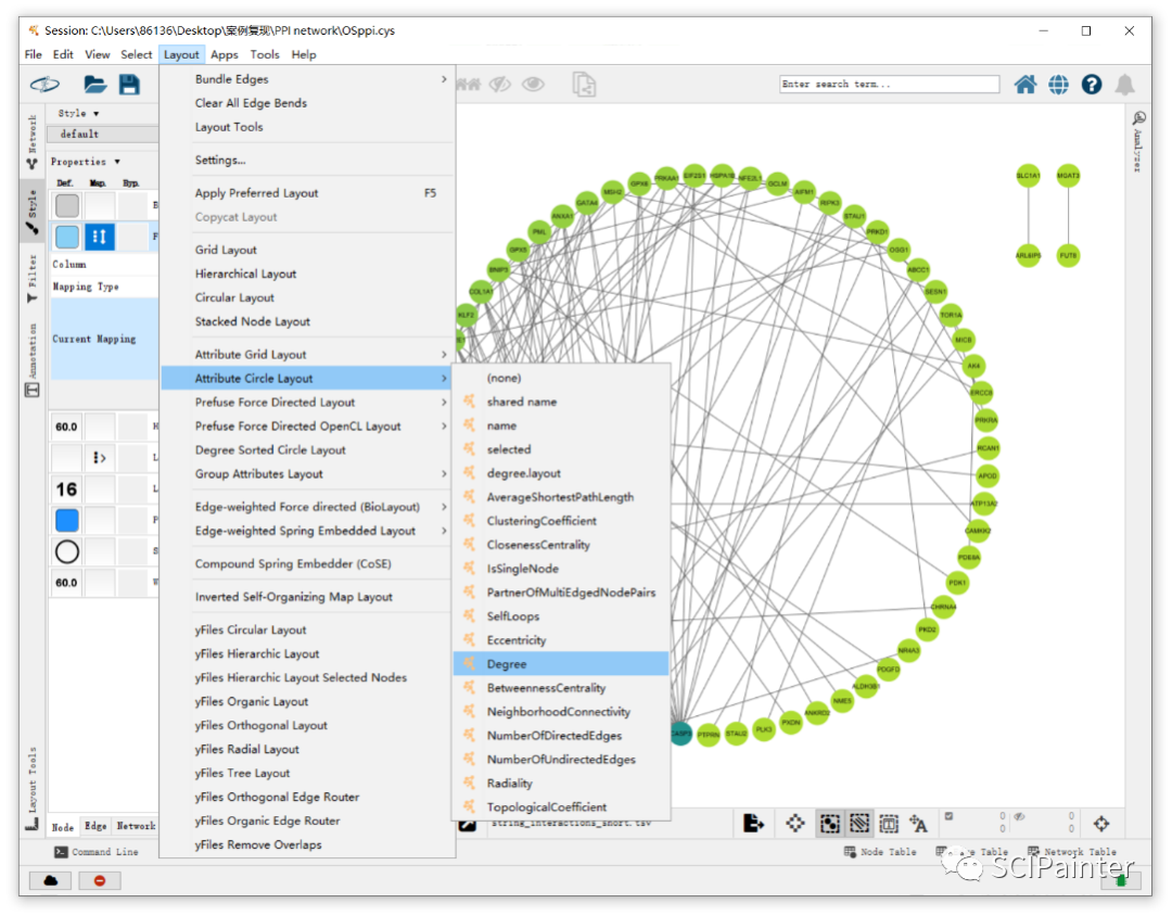 Cytoscape教程|如何构建排序的环状蛋白互作网络图？ - 知乎