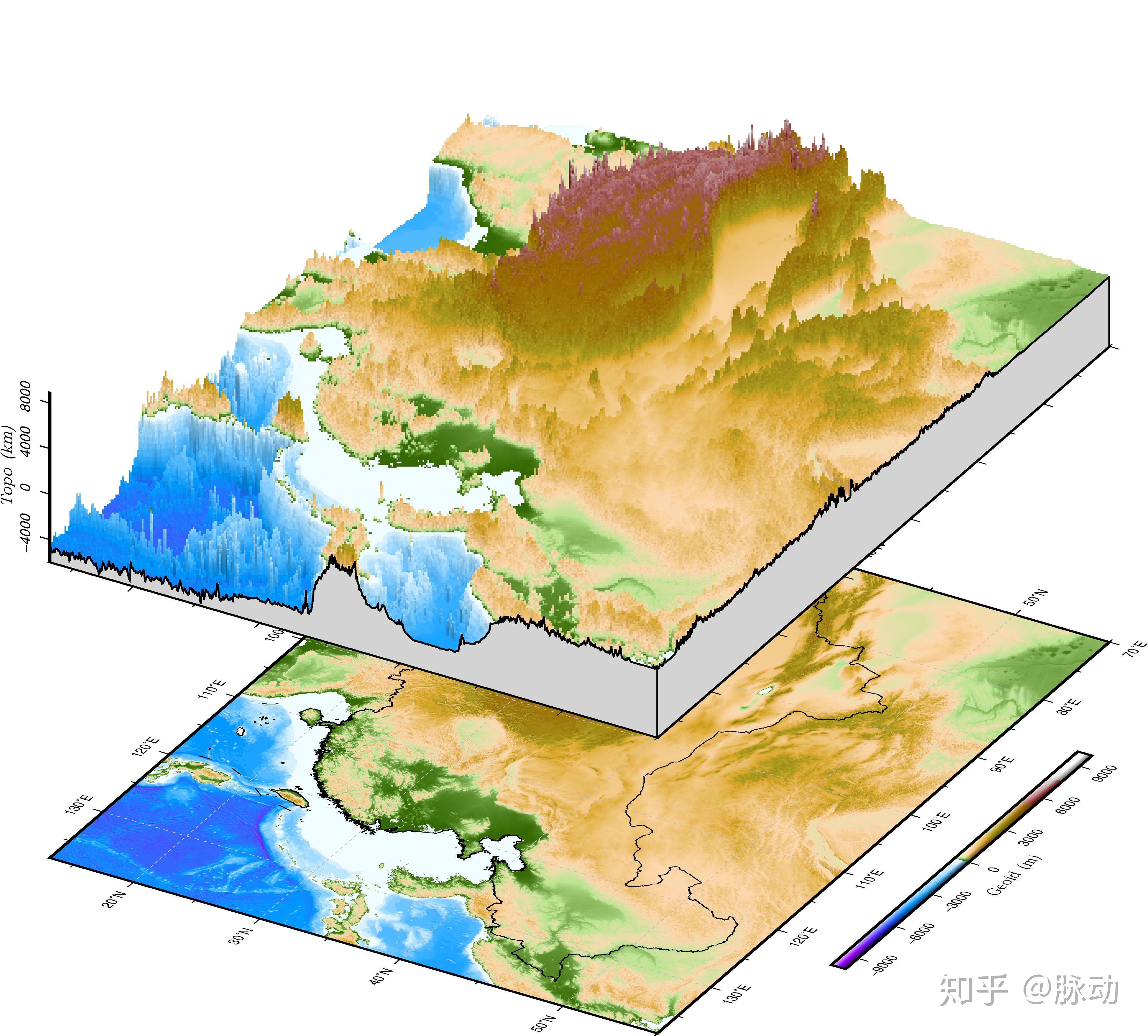 绘图第1篇：使用GMT绘制地图 - 知乎