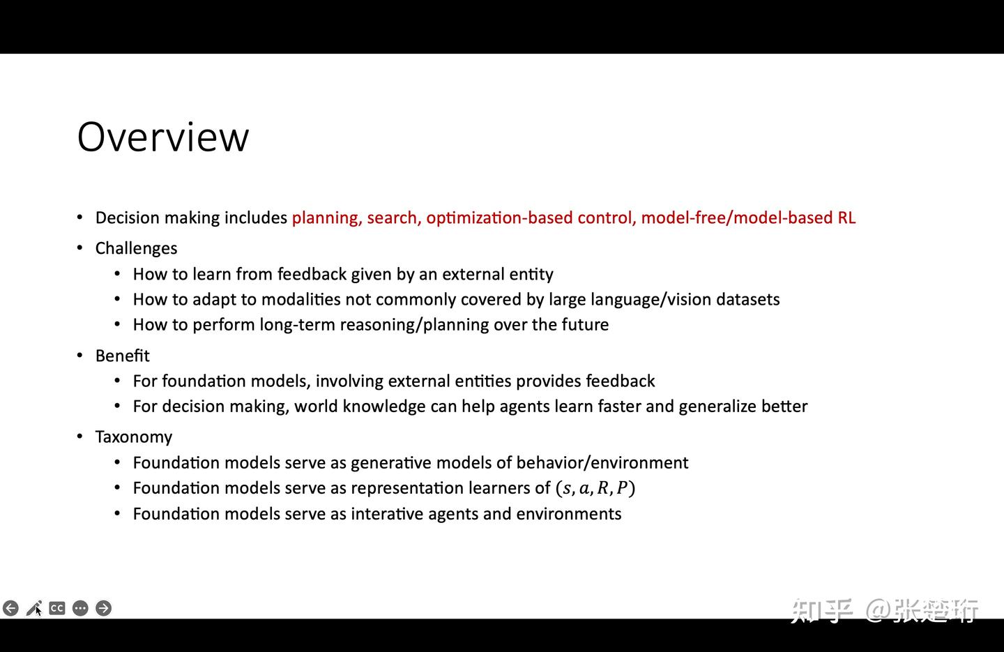【强化学习 246】RL+Foundation Models - 知乎