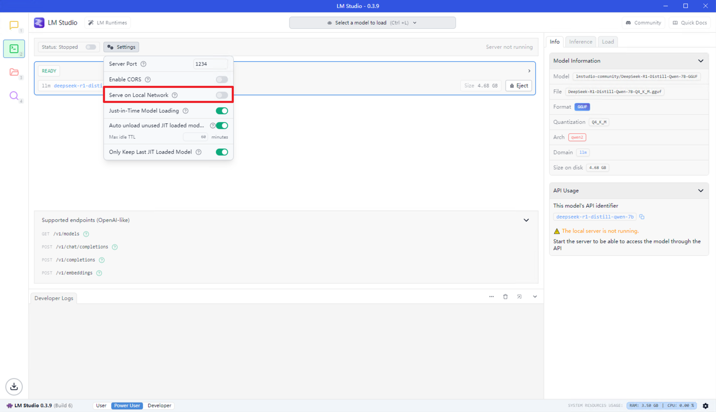LM Studio 部署 Deepseek 及 API 服务的使用 - 知乎
