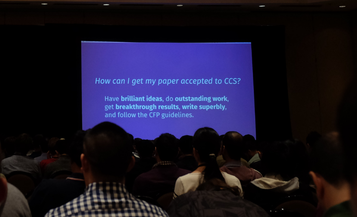 ACM CCS 2017 会议每日报道：Day 1 - 知乎