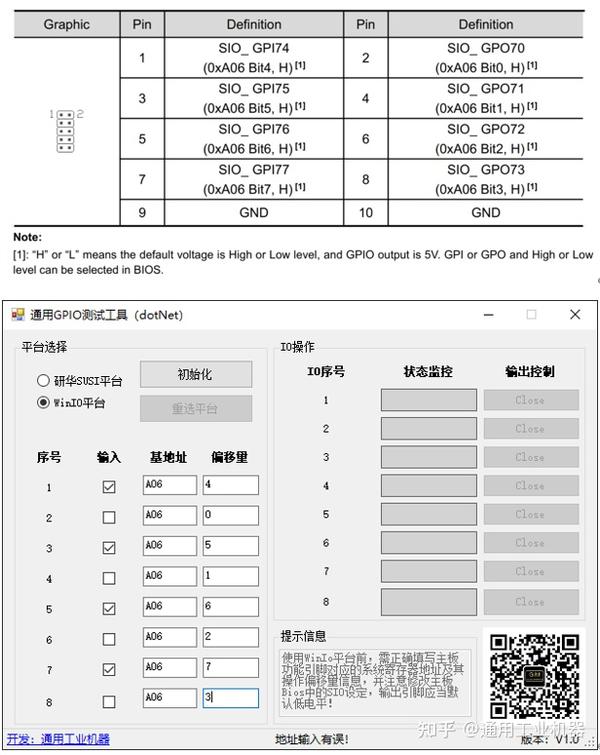 分享一个工控机GPIO接口快速调试工具 - 知乎