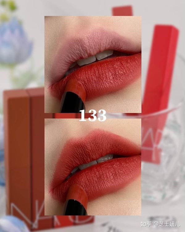 NARS细管口红6款色号试色推荐 - 知乎