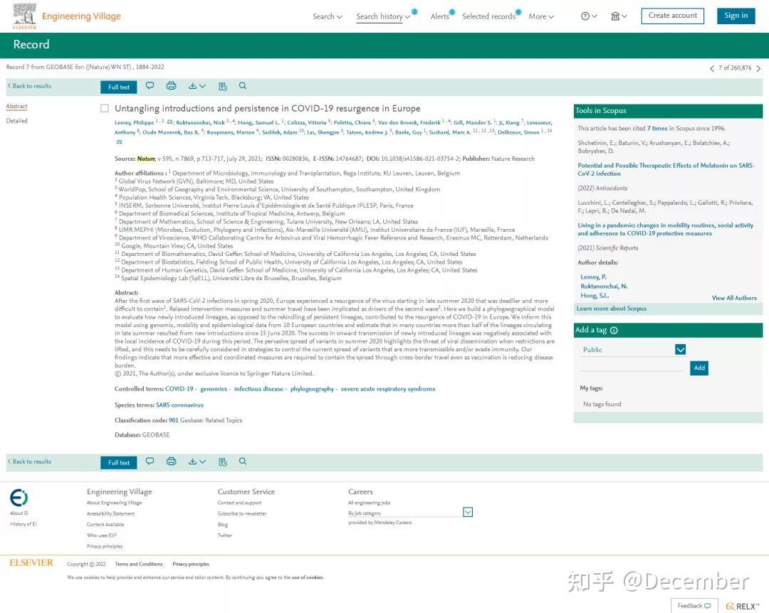 Web of science 、EI、SCOPUS,这些文献检索常用的数据库你分得清吗？ - 知乎