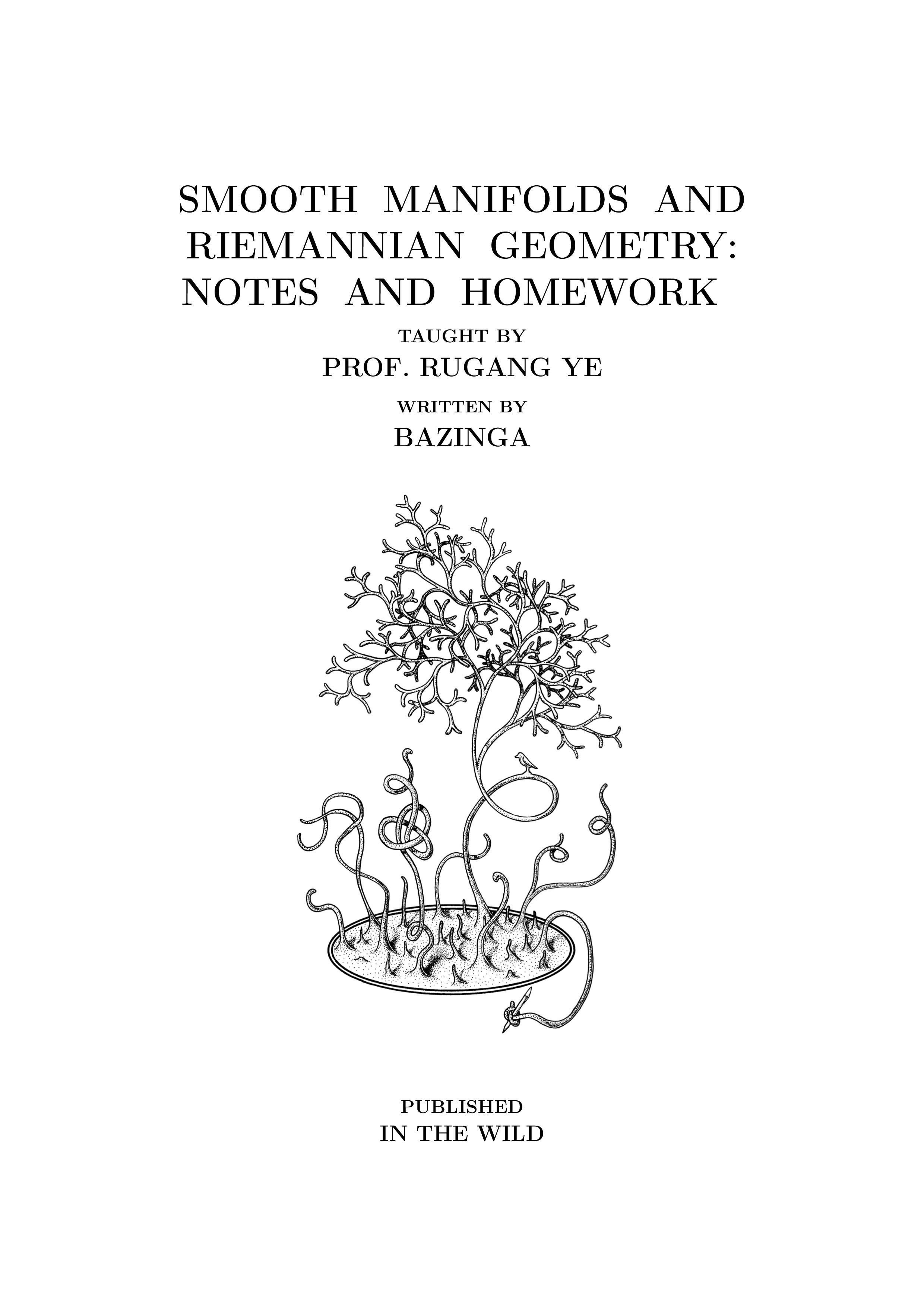 微分流形&黎曼几何笔记 - 知乎