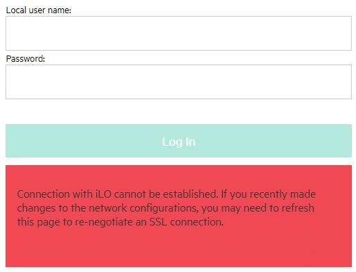 HPE服务器配置通过业务网卡登录iLO管理页面 - 知乎