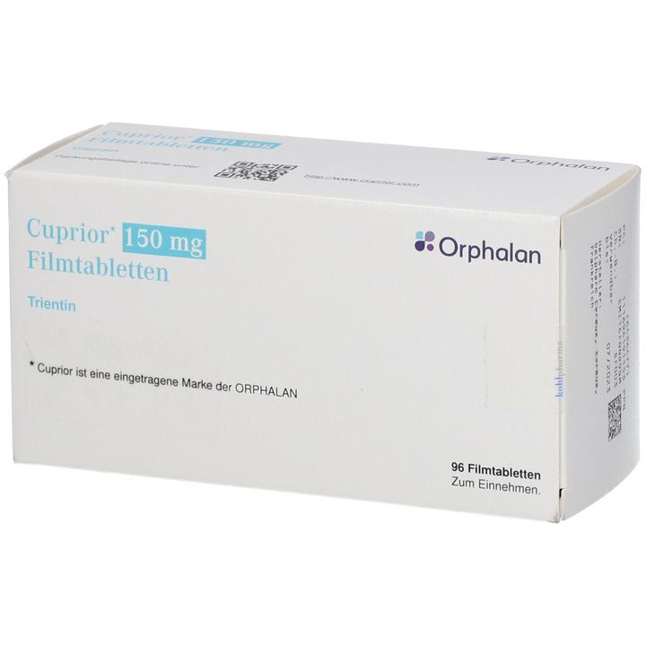 Cuprior （曲恩汀Trientin）用于治疗威尔逊病 - 知乎