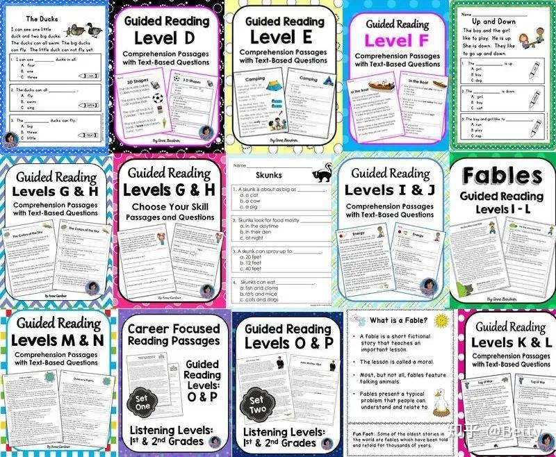 Guided Reading风靡全球的指导性阅读理解1-13级别全套资源~~ - 知乎