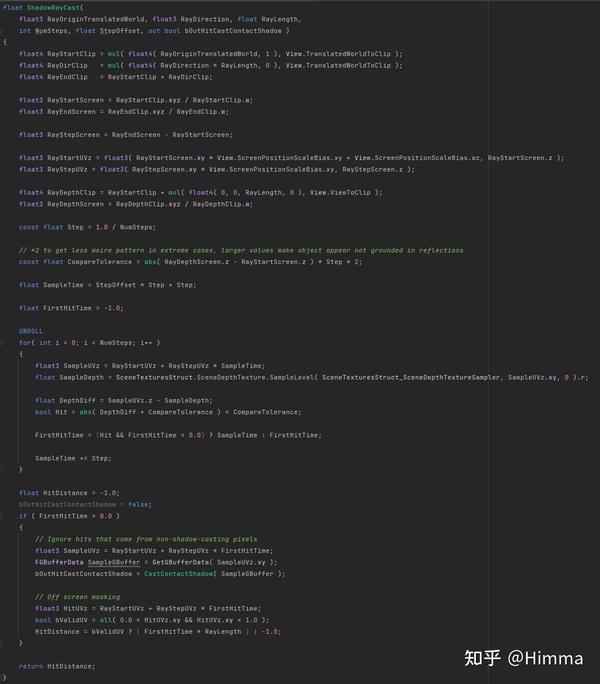 Unity URP Forward Rendering 实现 contact shadow - 知乎