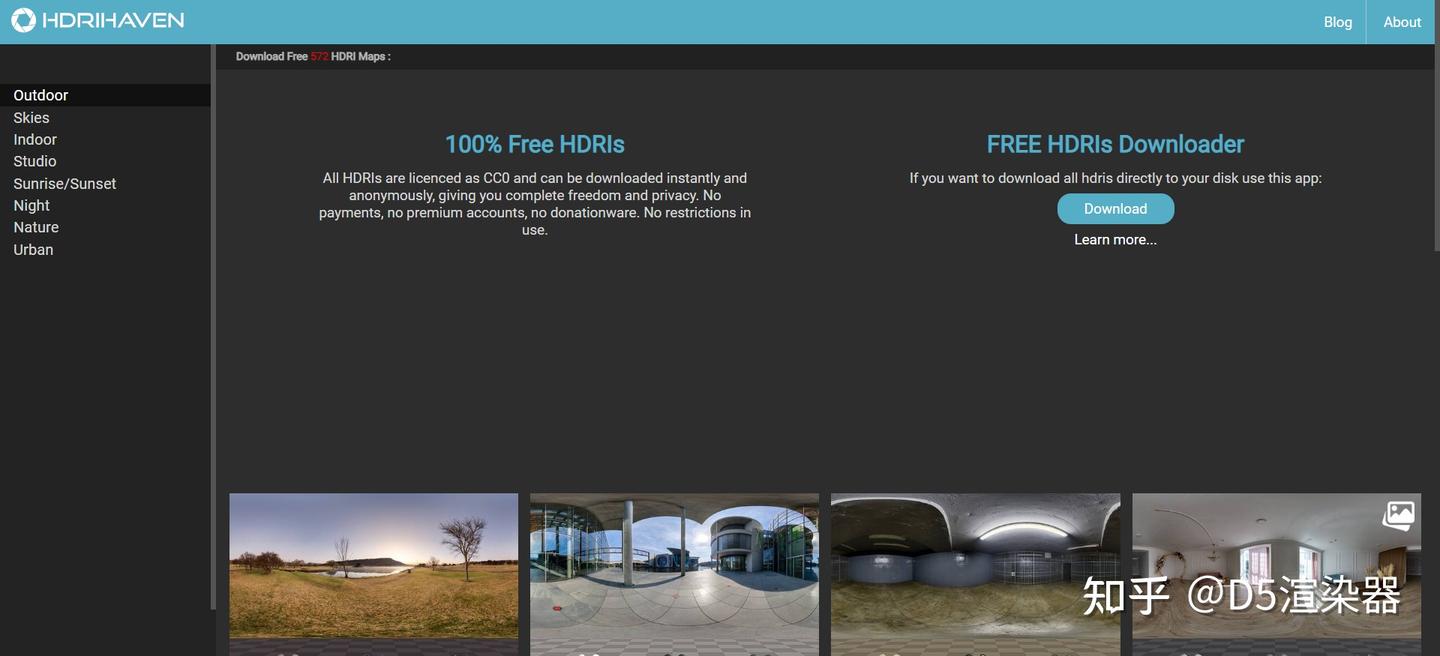 一篇讲透HDRI环境光照，7个高质量HDRI环境贴图网站合集 - 知乎