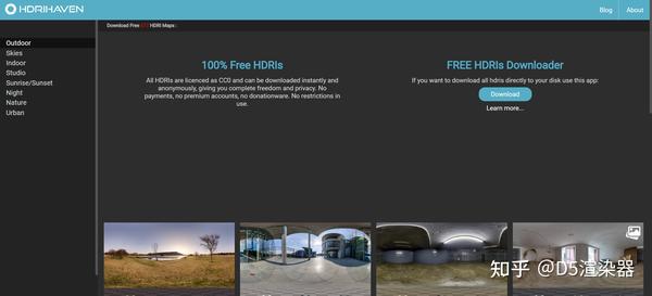 一篇讲透HDRI环境光照，7个高质量HDRI环境贴图网站合集 - 知乎