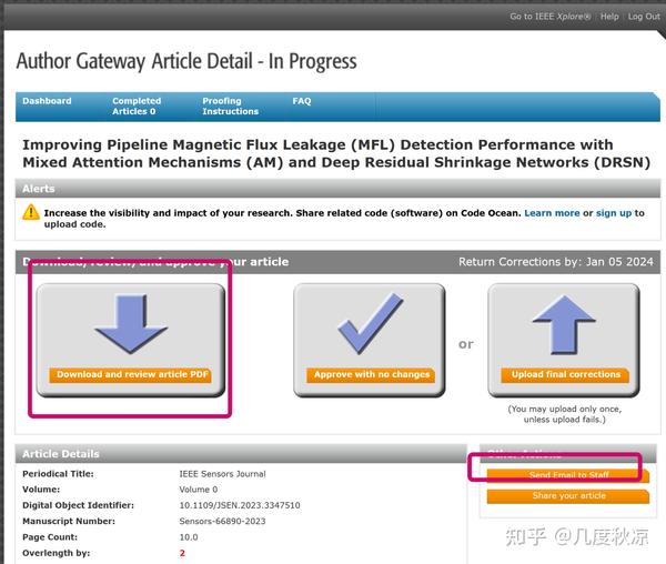IEEE Sensors Journal投稿的心路历程 - 知乎