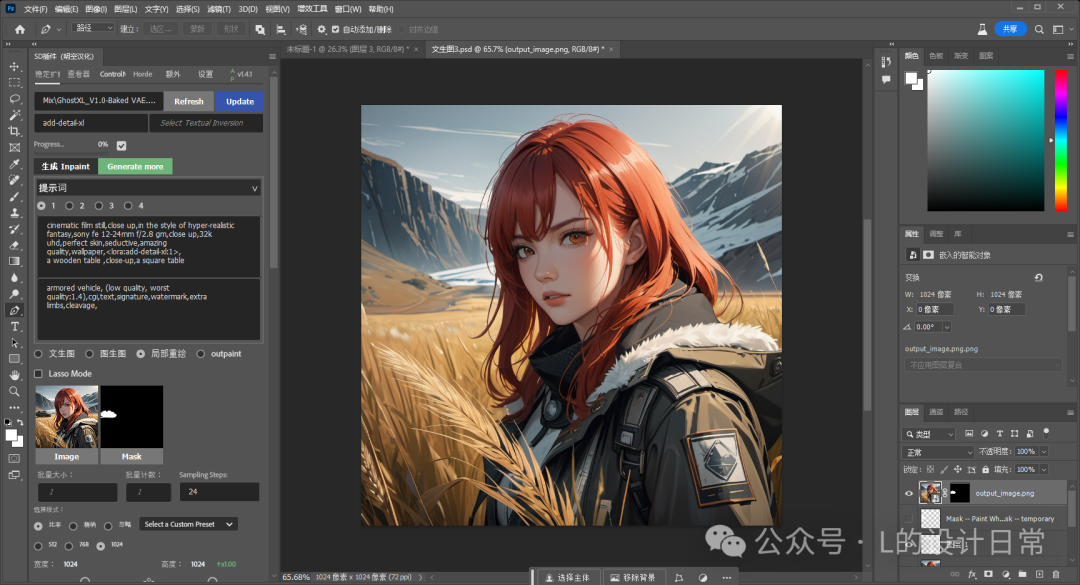 【AIGC】PS AI 2.0-PS SD插件实现PS中AI绘图 - 知乎