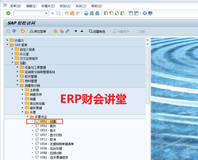 SAP软件 拆分出具销售发票 VF01 - 知乎