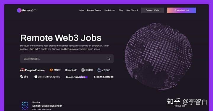 10个平台让你找到第一份 web3 工作 - 知乎