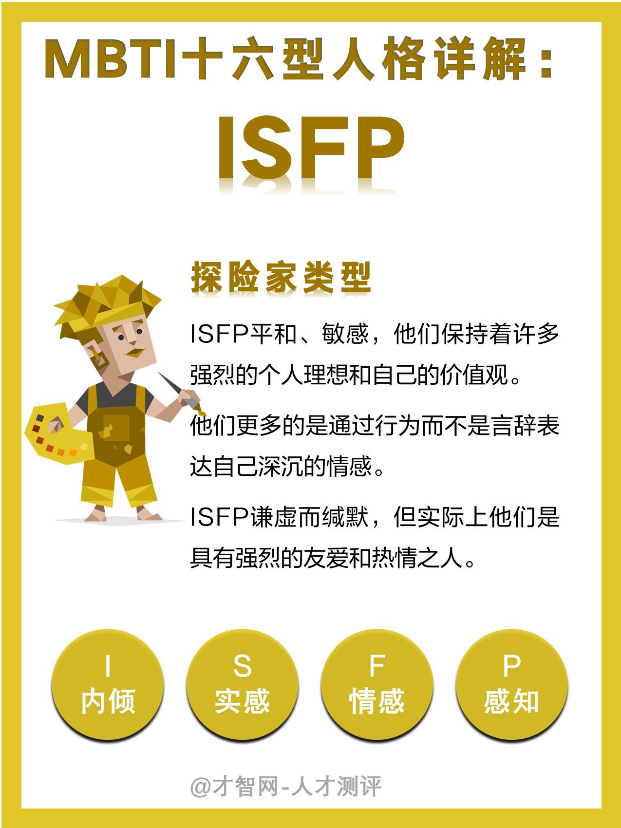 MBTI十六型人格详解：ISFP（探险家类型） - 知乎