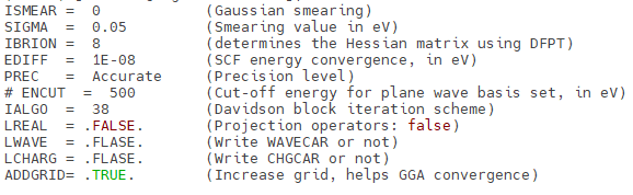 DFT新手入门：VASPKIT生成模版INCAR - 知乎