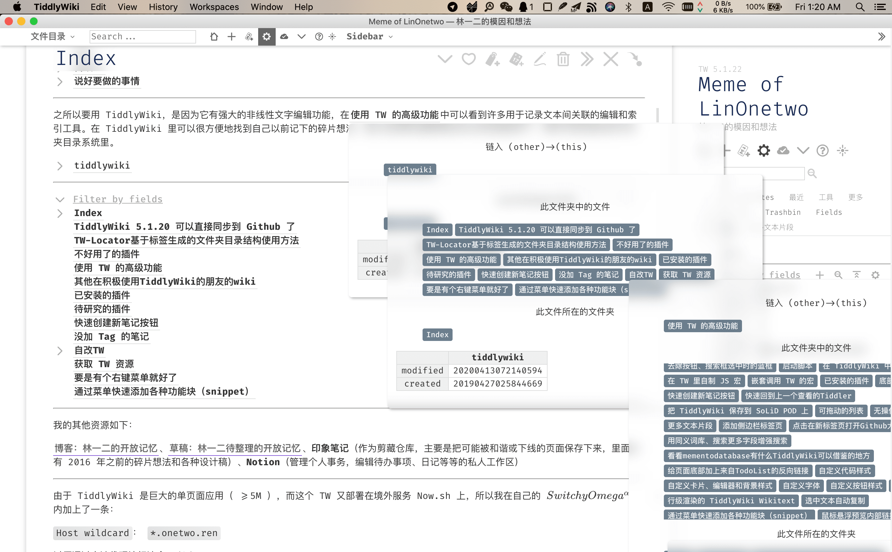 用TiddlyWiki替代Notion和EverNote作为个人知识管理系统 - 知乎