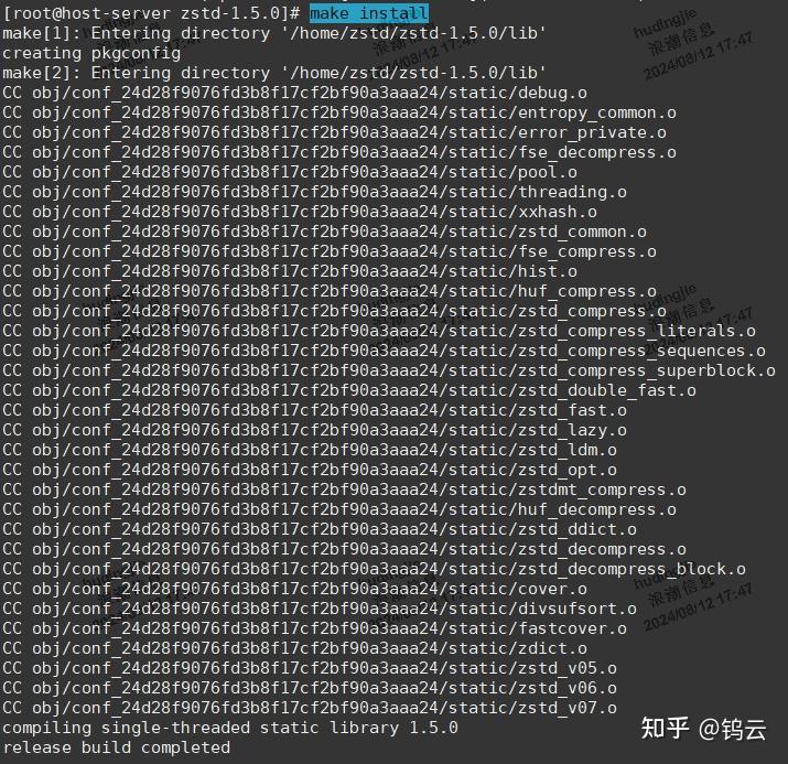 KOS工具包安装 | 使用 Zstandard (zstd) 快速实时数据压缩 - 知乎