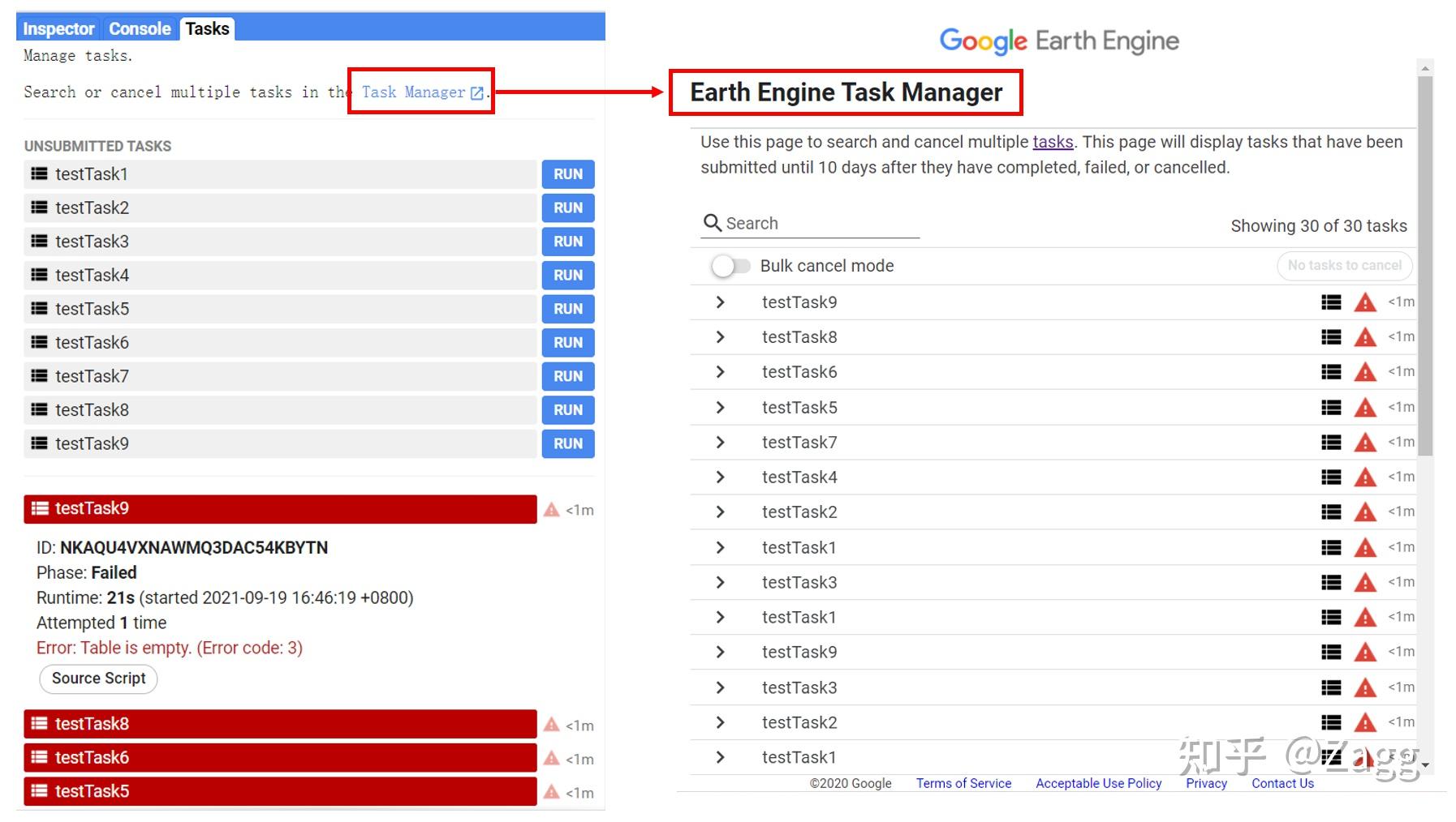 Google Earth Enigne批量run Task - 知乎