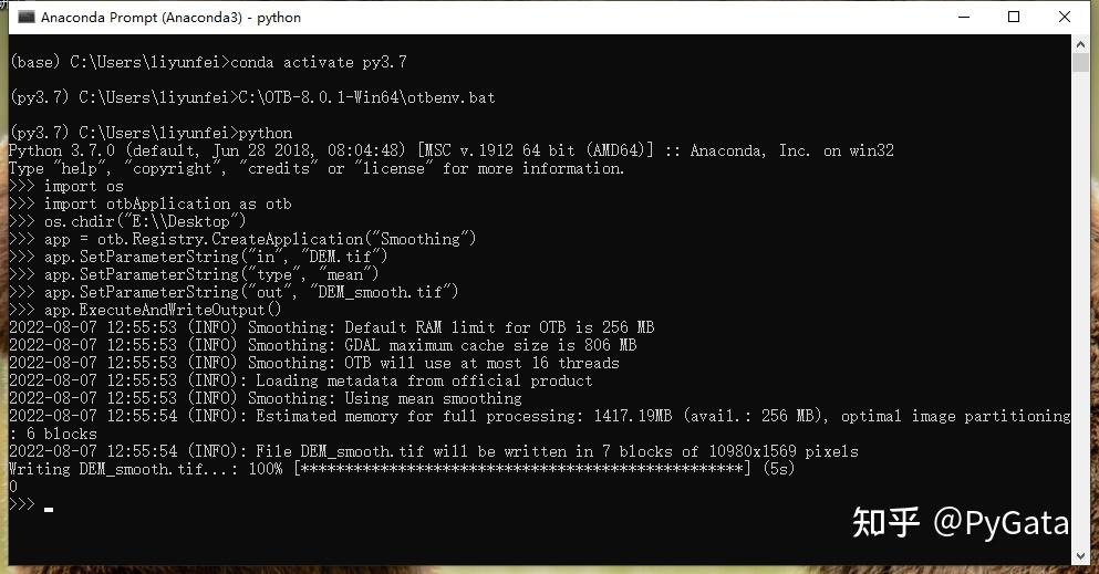 Orfeo ToolBox初探（一）Windows系统下绑定OTB至python3 - 知乎