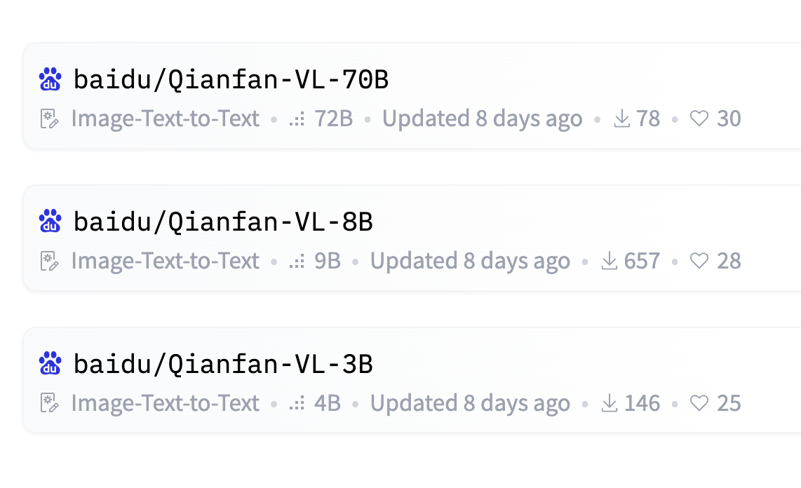 百度近期开源 Qianfan-VL 系列视觉理解模型，有哪些亮点值得关注？ - 知乎
