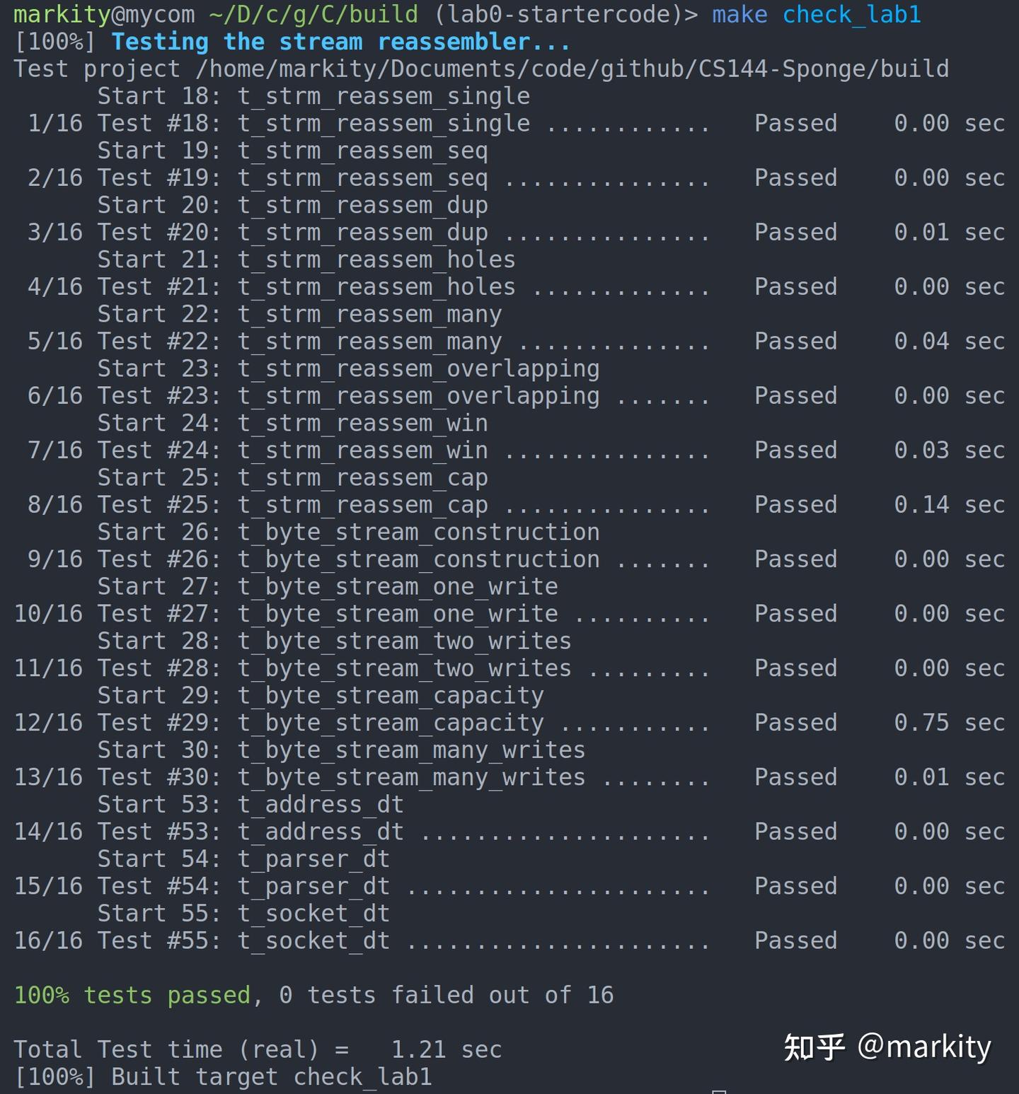 入坑CS144: lab1全流程贯穿 - 知乎